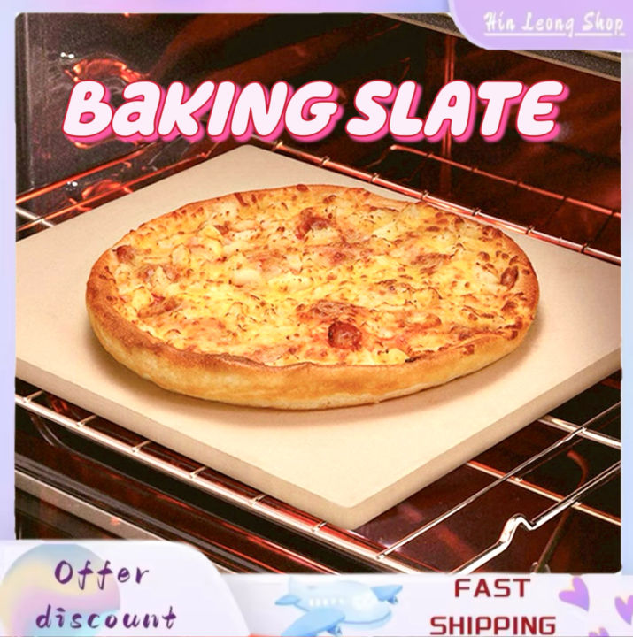 Cordierite oven Baked SLATE Pizza Baguette Crispy base Baked SLATE ...