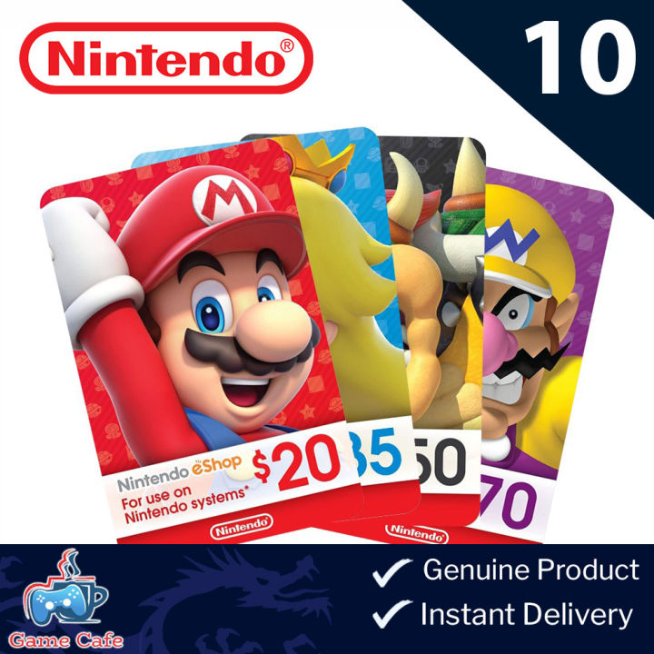 Nintendo eShop US $10 (Fast Email Delivery) - Game Cafe | Lazada PH
