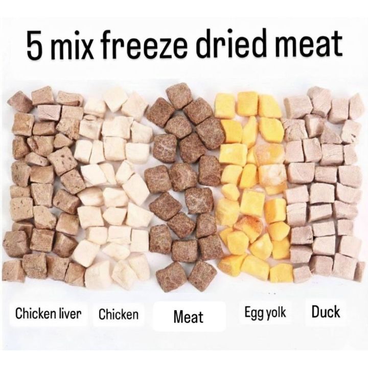 Booster Premium Freeze-Dried Chicken Snack| Chicken cubes, chicken ...
