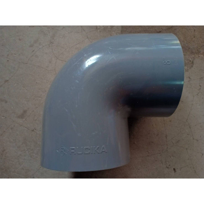 ELBOW PIPA PVC 90 DERAJAT RUCIKA 8" 8 INCH KNEE KENI SIKU L ADA D / AW ...