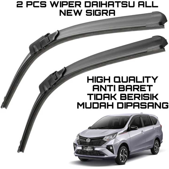 Wiper Mobil Frameless 1 Set - Daihatsu All New Sigra GUDANG VARIASI 712 ...