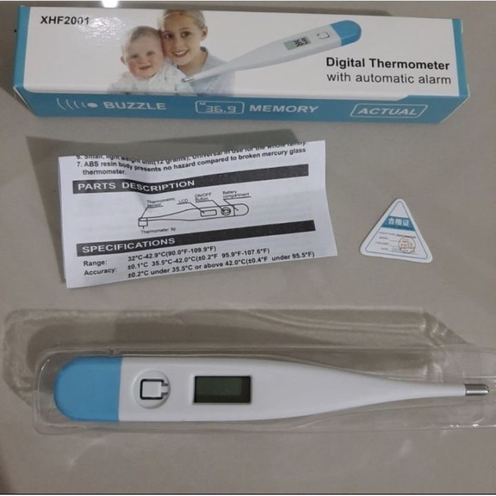 Ternometer Suhu Badan Bayi Digital Termometer Digital Anak dan Dewasa ...