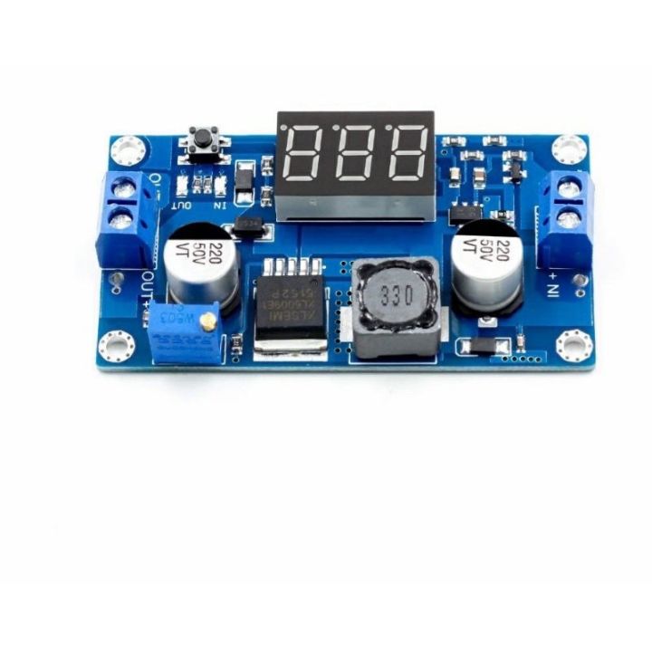 ออกบิลได้ DC-DC Step UP XL6009 Module พร้อมจอแสดงโวลต์มิเตอร์แบบดิจิตอล ...