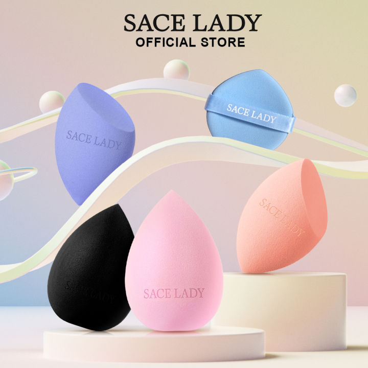 SACE LADY Makeup Sponge Foundation Powder Puff Face Make Up Cosmetics ...