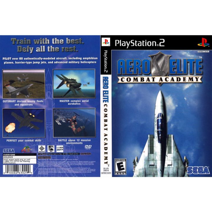 แผ่นเกมส์ PS2 Aero Elite Combat Academy คุณภาพ ส่งไว | Lazada.co.th