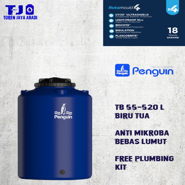 Tandon / Toren / Tangki air Penguin - TB 55 - 520 ;Liter | Lazada Indonesia