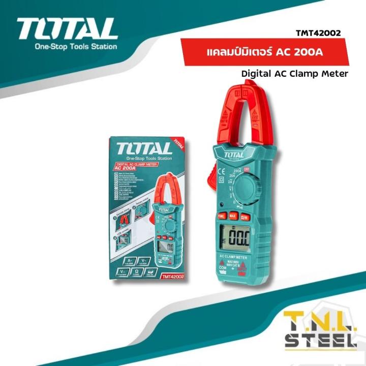 แคลมป์มิเตอร์ดิจิตอล AC/DC TOTAL ( TMT42002 / TMT46003 / TMT46004 ...