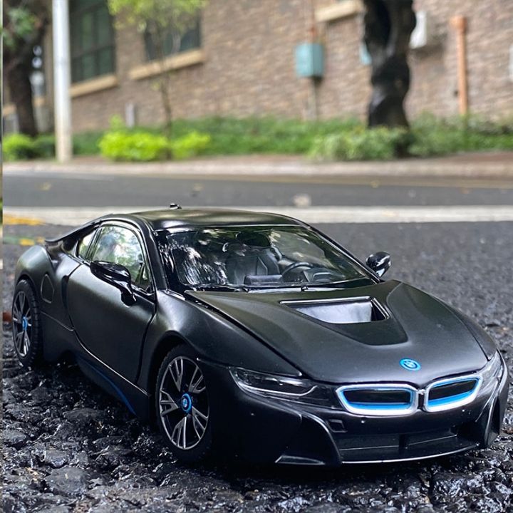 1:24 BMW I8 Sports Car Alloy Car Model Diecast Toy Vehicles High ...