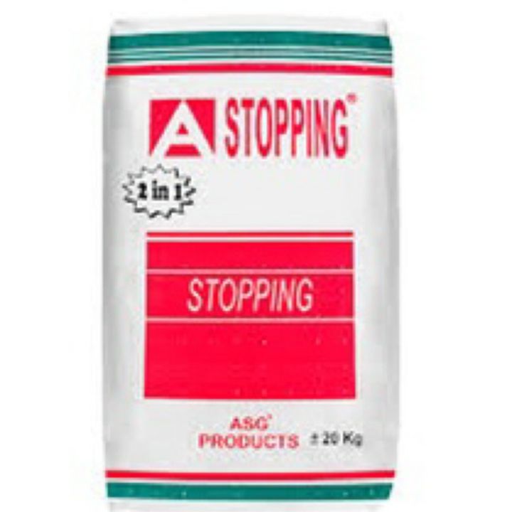 ASG Stopping Compound / Simen Plaster Ceiling 20kg | Lazada