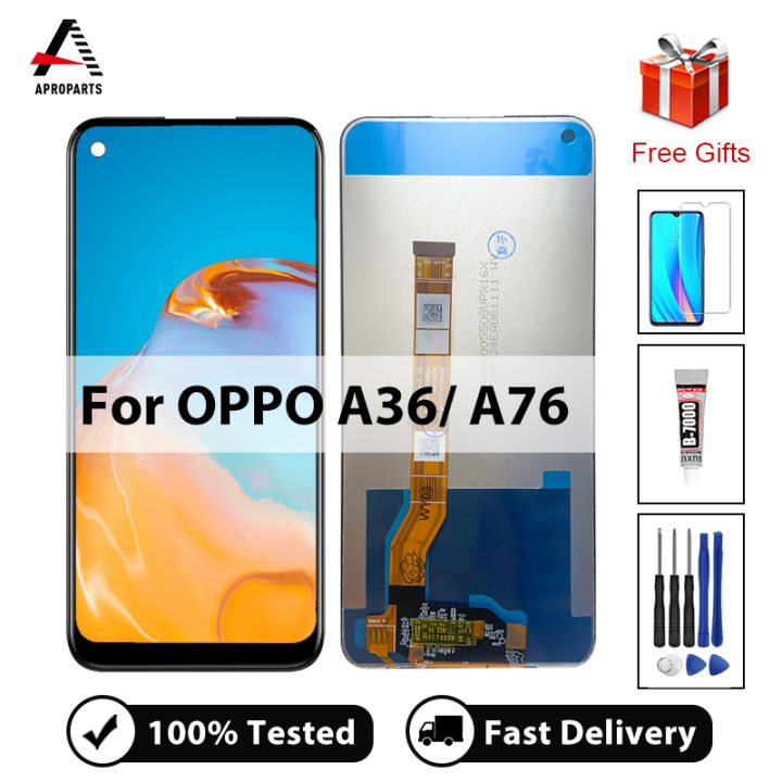 100% Tested For OPPO A36 A76 A96 PESM10 CPH2375 LCD Display Touch ...