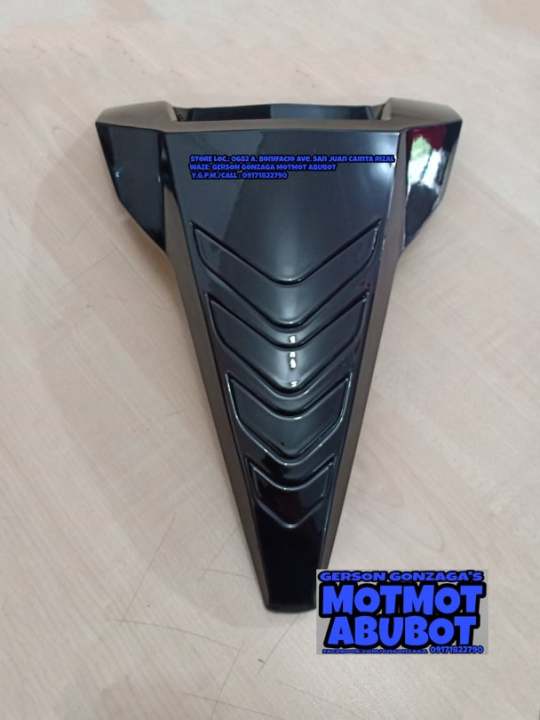Honda Click Front Cover V2 125 & 150 - Glossy Black Arrow | Lazada PH