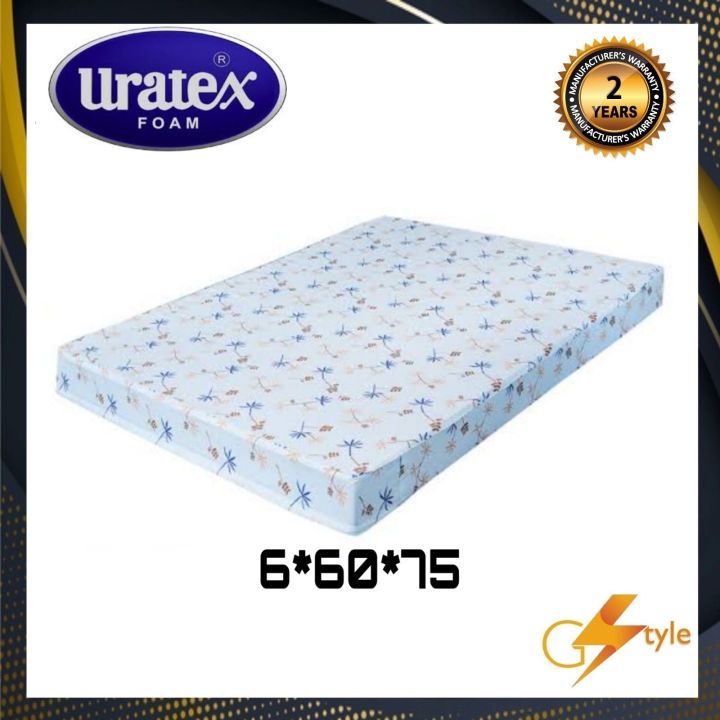 Uratex foam 6x60x75 price store