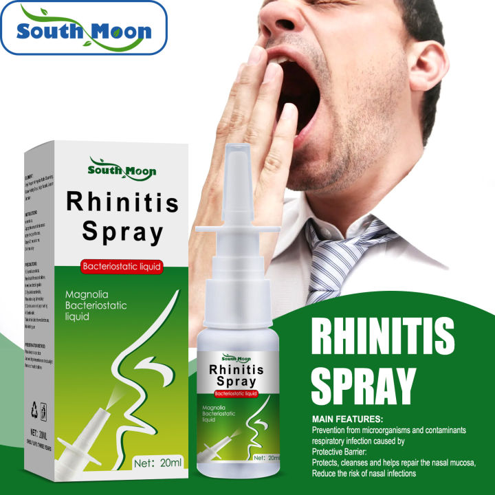 South Moon Rhinitis Spray Chronic Rhinitis Sinusitis Spray Chinese ...