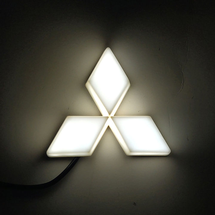 LED Car Logo Chrome Emblems Badge Car Front Rear Modified Logo For ...