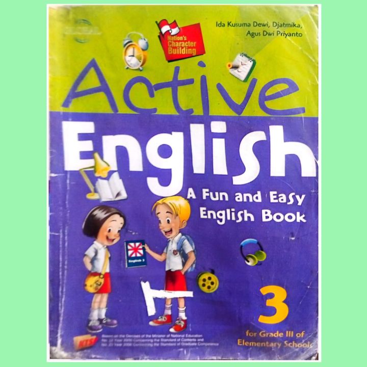 BBM-BUKU ACTIVE ENGLISH A FUN AND EASY ENGLISH BOOK 3 Penulis Ida ...