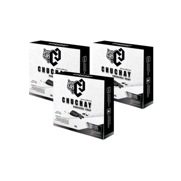 CHUCHAY สบู่ชูชายเพื่อนท่านชาย ขนาด 30 กรัม ( 3 ก้อน ) | Lazada.co.th