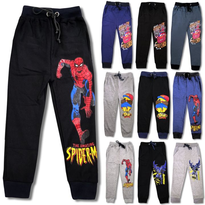 Boy CARTOON PRINTED Jogger / Sweat Pant (2Y-9Y) - Random Colors ...