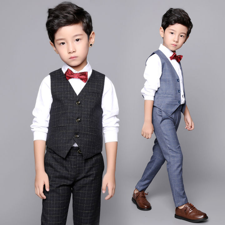 lontakids 3-12 Years Children Clothing Boy's 5pcs Suit Long-sleeve ...