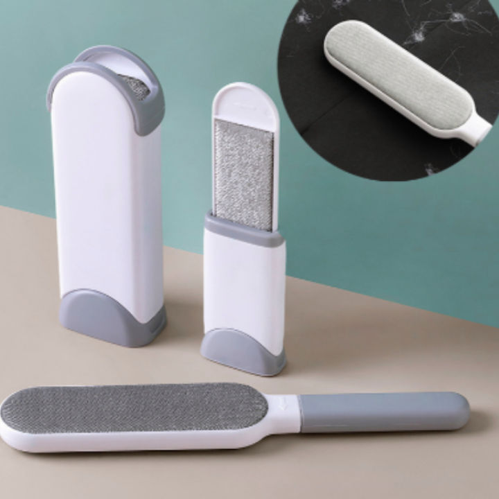 Magic Clothes Lint Remover Reusable Pet Cat Hair Fur Roller Brush ...