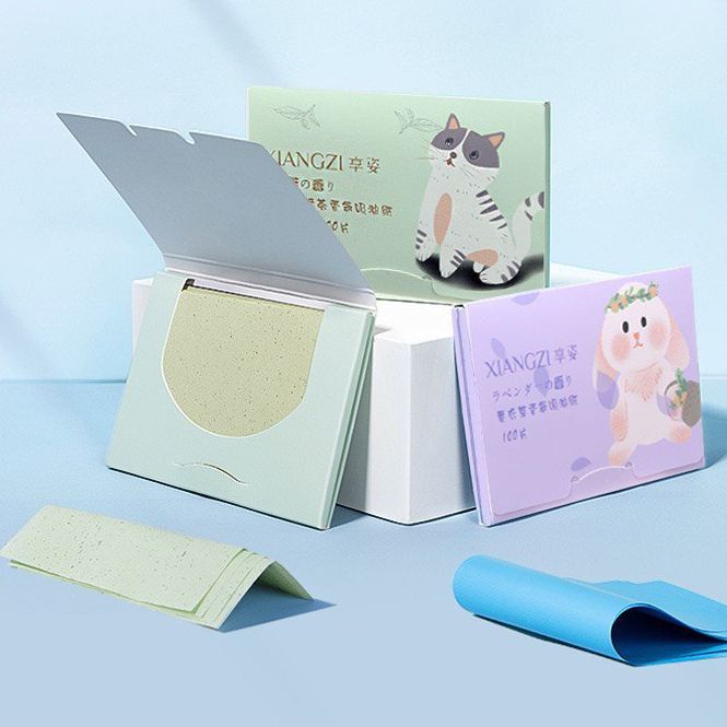 Oil-absorbing paper surface oil-control cleaning tool 100 oil-control ...