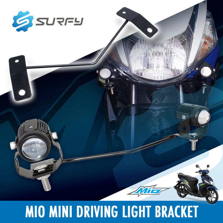 Mio i125 LED Light Bracket Led Holder For Mini Driving Light Bluewater ...