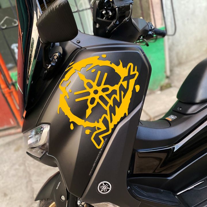 ..Yamaha Nmax Logo Side Faring Decal 1PC ONLY.* | Lazada PH