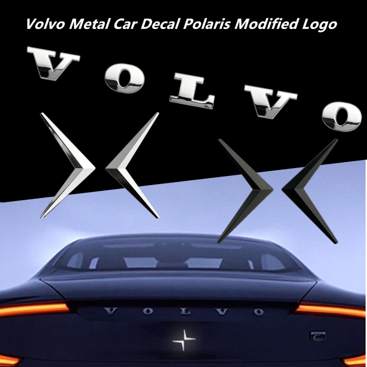 Volvo Polestar 1 Metal Sticker Car Side Door Tailgate Sticker Car ...