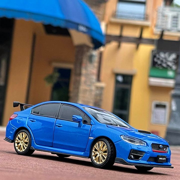 1:32 Subaru STI WRX 2016 Supercar Alloy Diecast Car Model Miniature ...