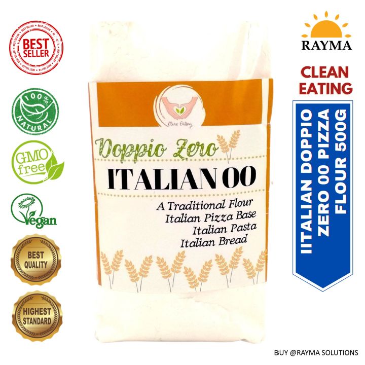 CLEAN EATING Classic Doppio Zero Italian 00 Flour, 500g | Lazada