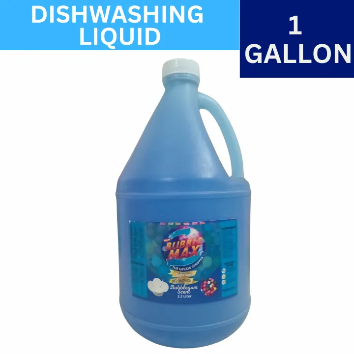 New Bubble Max DISHWASHING LIQUID Antibac 1 Gallon - The Grease ...