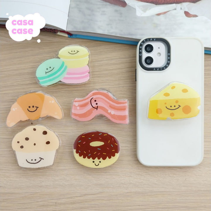Griptok Acrylic ลายBakery การ์ตูนติดหลังมือถือ ที่ติดโทรศัพท์ กริ๊บต็อก ...