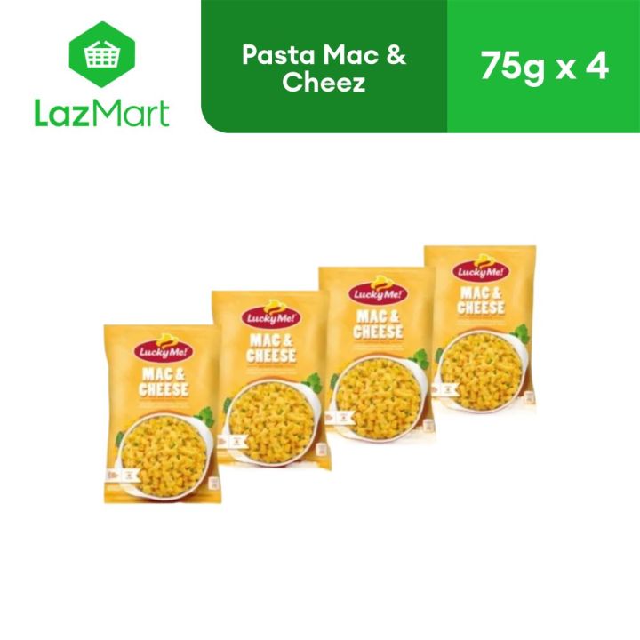 Lucky Me! Pasta Mac & Cheez 75g - Pack of 4 | Lazada PH