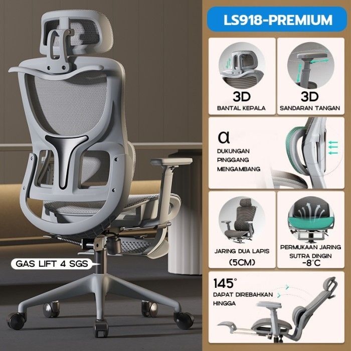 PROMO CUCI GUDANG Kursi Gaming/Kursi Ergonomis/Kursi Kantor Xpanse LS900 - LS918-Premium ...