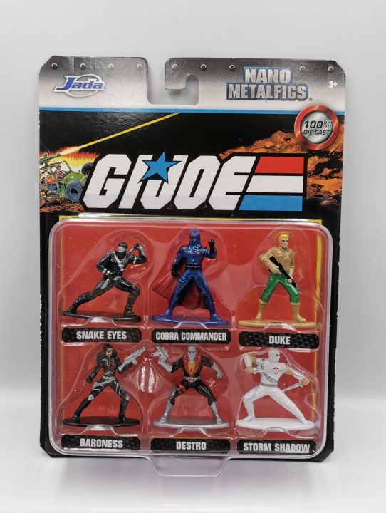 GI Joe Nano Metal Figs Diecast Action Figures 6 Character set | Lazada PH