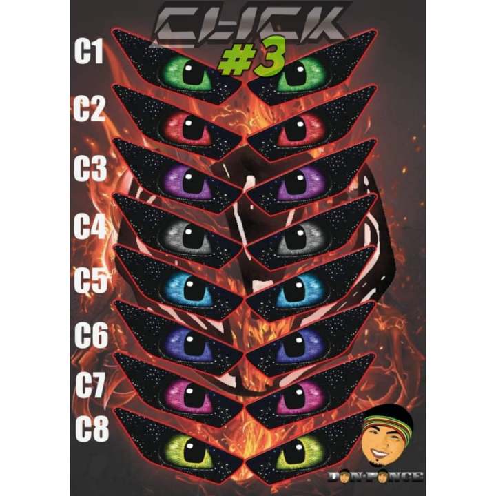 Honda Click 125i/150i V2 / V3 Toothless Eye Winker | Lazada PH