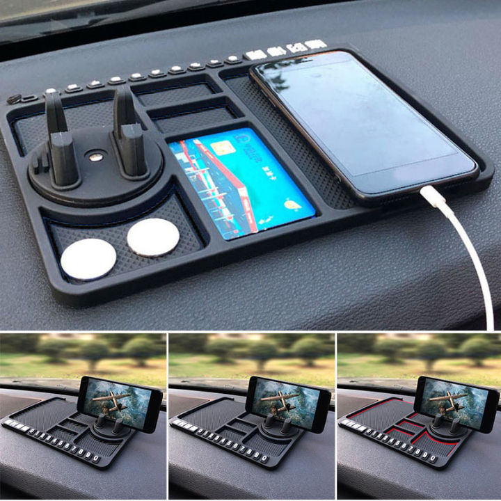 [COD] Multifunction Car Anti Slip Mat Auto GPS Mobile Phone Holder Non ...