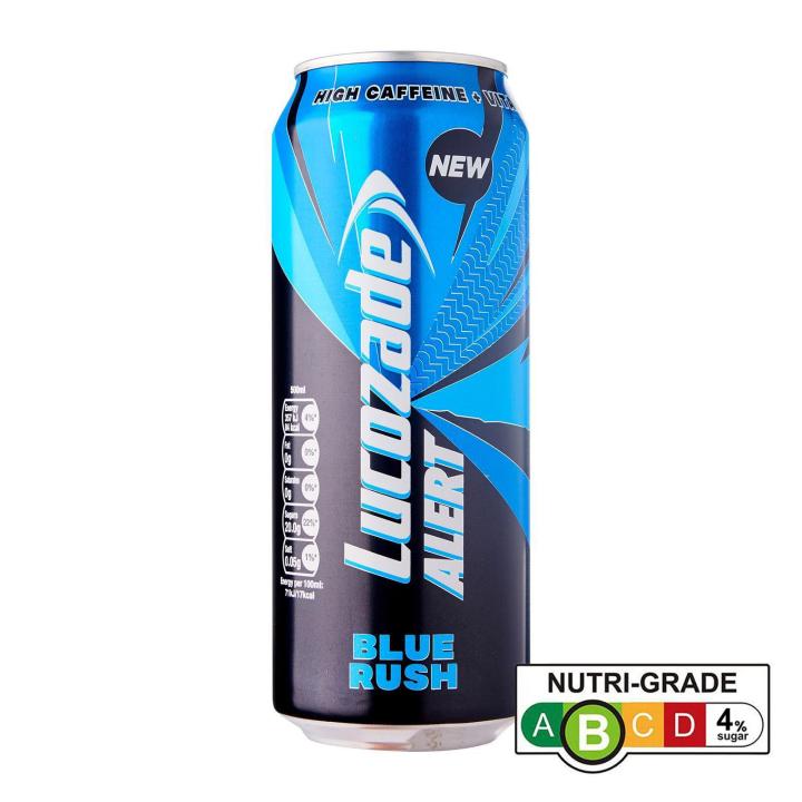 Lucozade Alert Energy Drink Blue Rush 500ml | Lazada Singapore