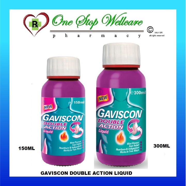 GAVISCON DOUBLE ACTION LIQUID 150ML / 300ML | Lazada