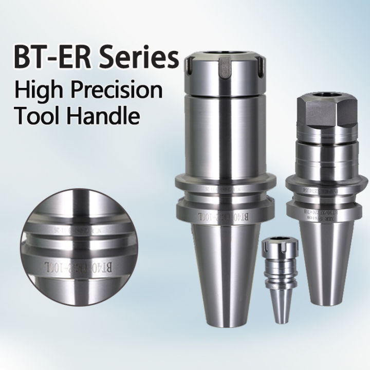 Arbor BT30 BT40 Holder ER Collet 32 High Speed Precision ≤ 0.001 Spring ...