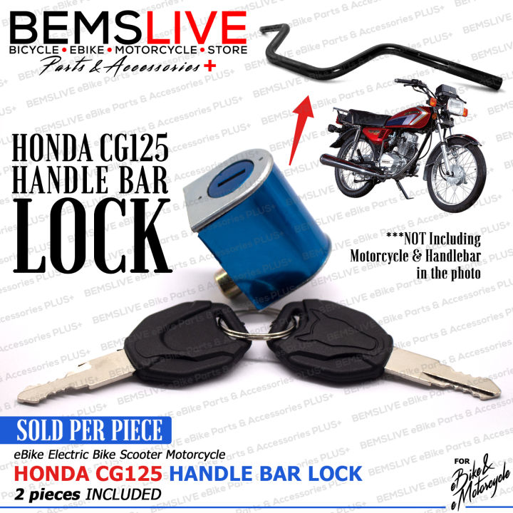 Handlebar Lock for Honda CG125 Motorcycle and Similar eBikes Electric ...