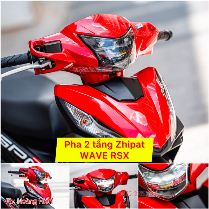 [CHÍNH HÃNG] Chóa Đèn Pha led 2 tầng Wave RSX fi 2014 2015 2016 2015 ...