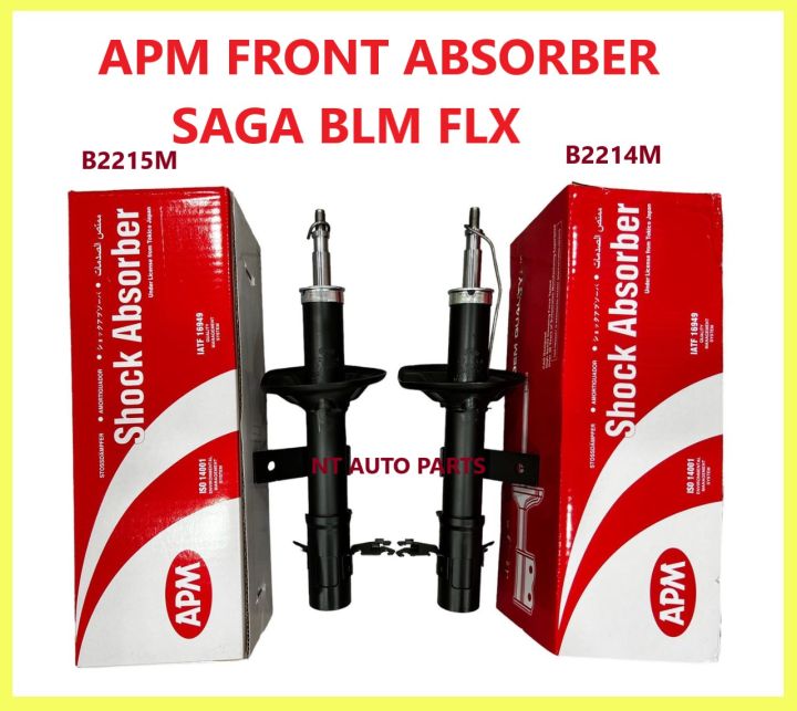 100% APM SAGA BLM FLX FRONT DEPAN FRT ABSORBER / REAR BELAKANG RR ...