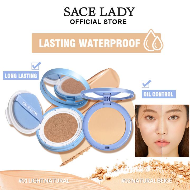 SACE LADY Lasting Waterproof Make Up Set Oil Control Smudgeproof Face ...