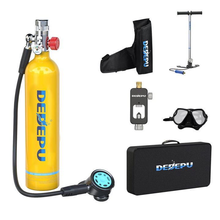 Diving Scuba Tank Oxygen Tank Snorkeling Portable Lung for Under 15-25 ...