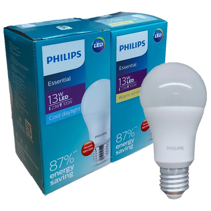 Philips Essential LED Light Bulb - 3W/5W/7W/9W/11W/13W | Lazada PH