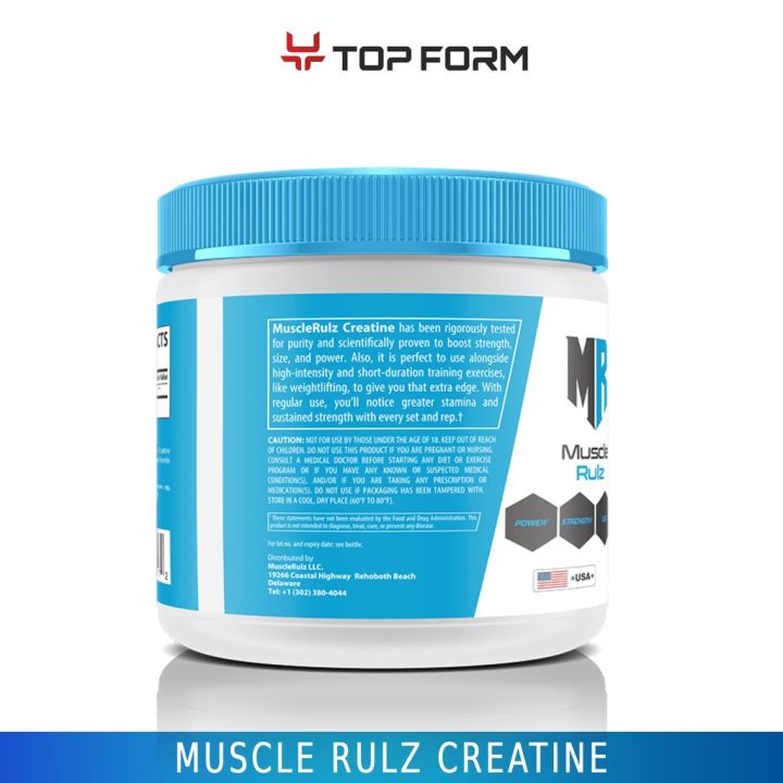 Muscle Rulz Creatine Micronized 5000MG | Lazada PH