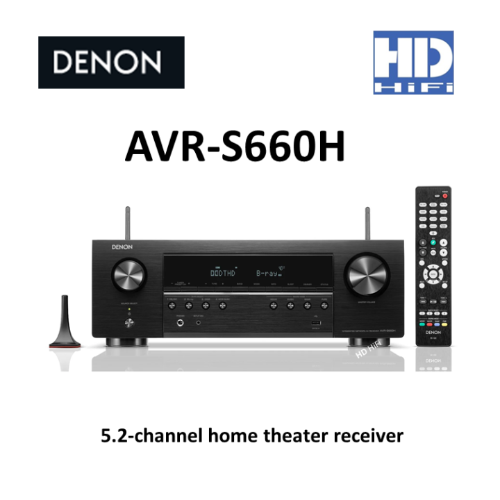 DENON AVR-S660H 5.2-channel home theater receiver | Lazada.co.th