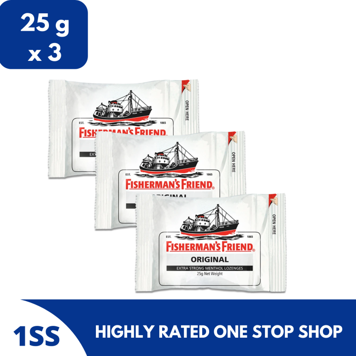 Fisherman's Friend Original, 25g set of 3 | Lazada PH