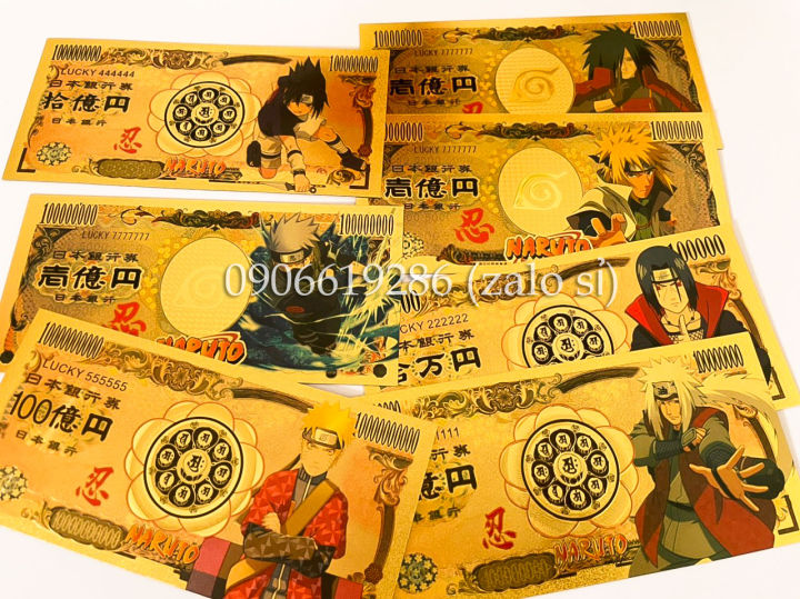 Set 7 nhân vật trong Naruto, thẻ bài nhân vật Naruto | Lazada.vn