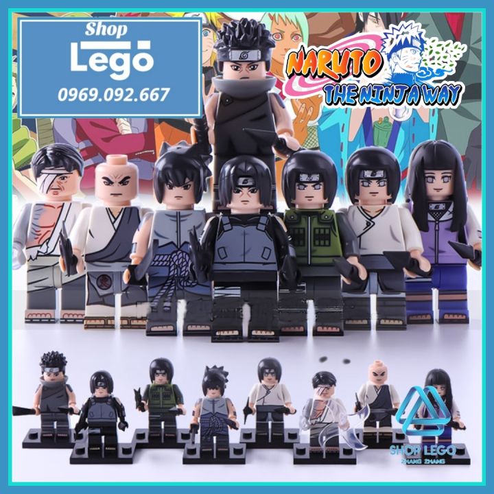 [FREESHIP MAX] Xếp hình Naruto Shisui - Itachi - Sasuke - Chiriku ...